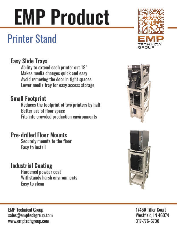 Printer Stand - EMP Tech Group