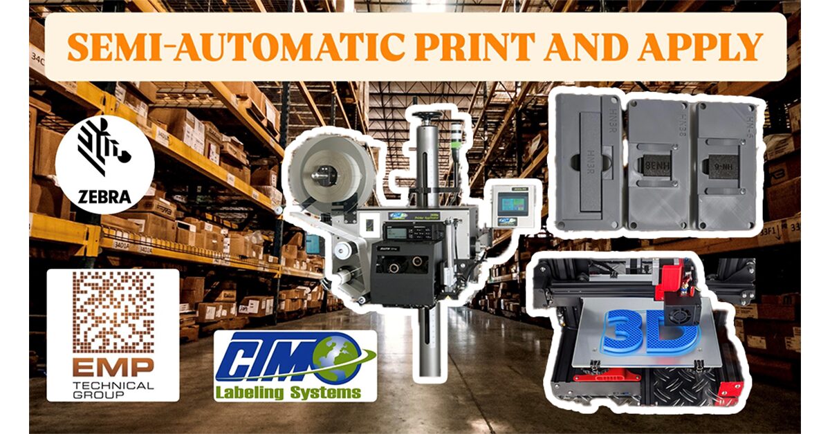 Semi-Automatic Label Print and Apply - EMP Tech Group