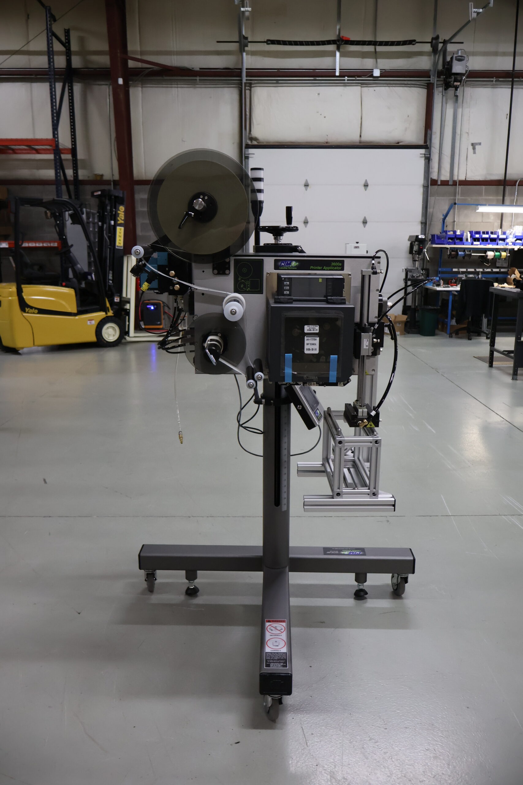 Semi-Automatic Label Print and Apply - EMP Tech Group